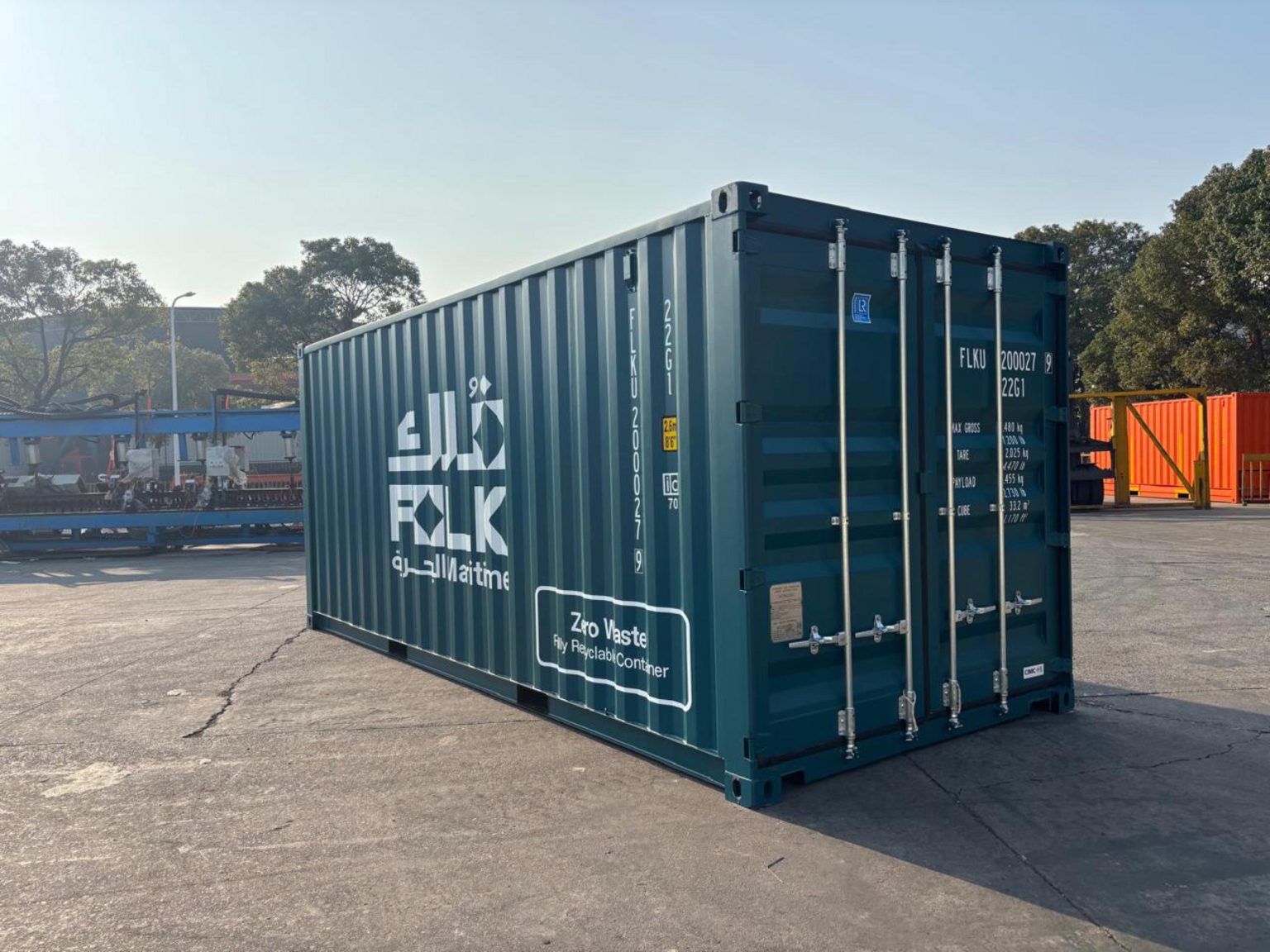 Folk Maritime completes order of 5,600 dry containers